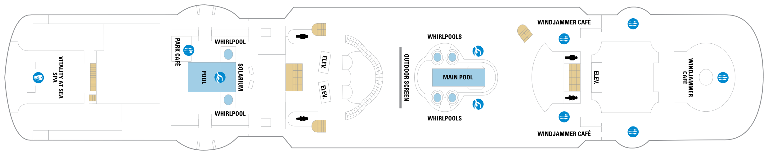Rhapsody of the Seas - Reviews, Deckplans & Cruise Schedule - Royal ...