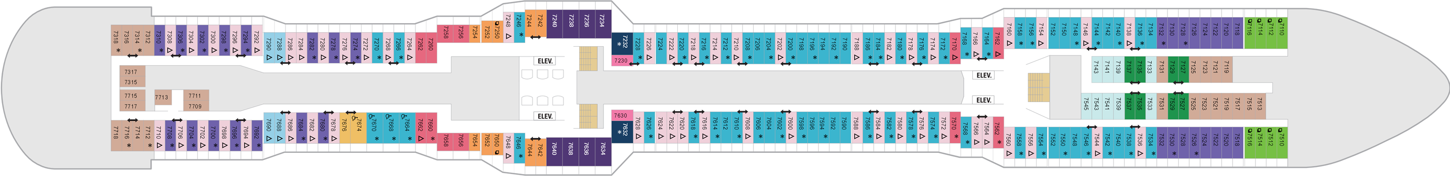 Spectrum of the Seas - Reviews, Deckplans & Cruise Schedule - Royal ...