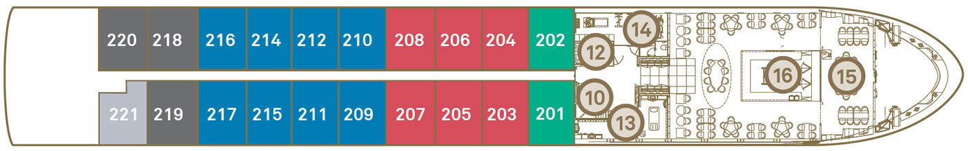 Scenic Azure - Reviews, Deckplans & Cruise Schedule - Scenic