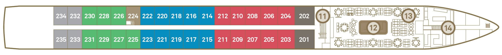 Scenic Ruby - Reviews, Deckplans & Cruise Schedule - Scenic